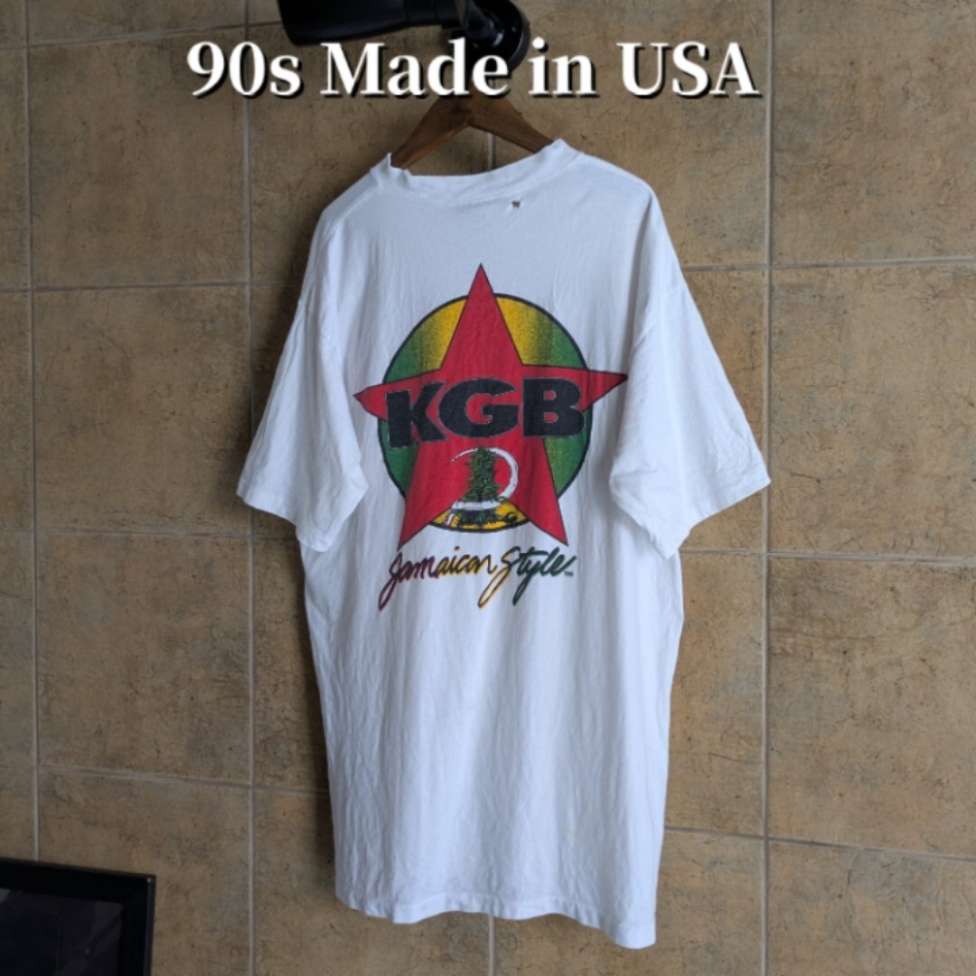 Yahoo!オークション - 90s USA製 KGB Tシャツ シングルステッチ XL