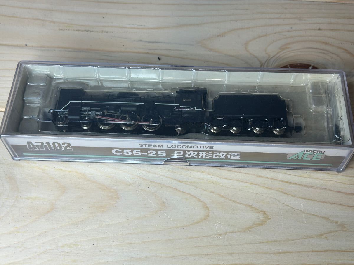 Yahoo!オークション - Nゲージ MICRO ACE C55-25 2次形改造 A7102 蒸気...