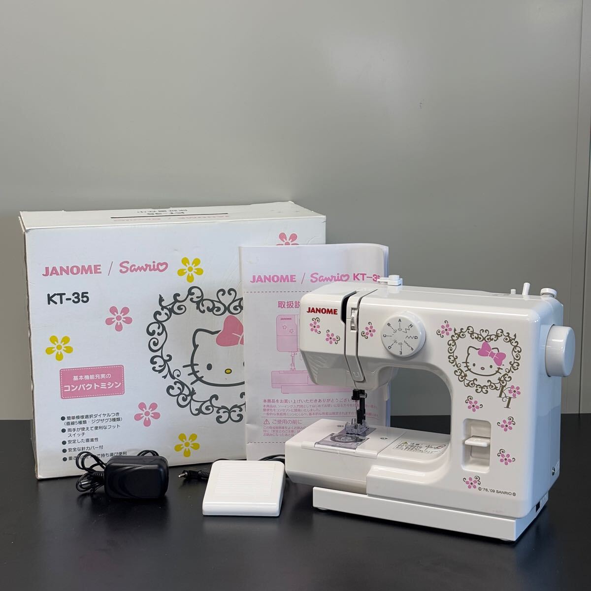 Yahoo!オークション - JANOME KT-35 サンリオ ハローキティ コンパク...
