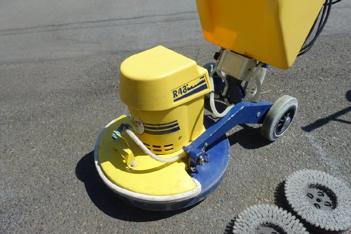 Yahoo!オークション - 蔵王産業 業務用 床洗浄機 電動ポリッシャー CR4...