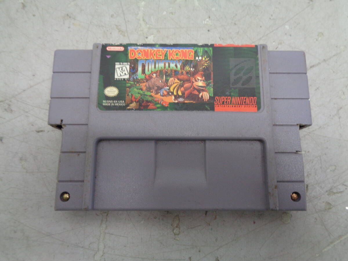 Yahoo!オークション - C1921 Donkey Kong Country ドンキーコング 北米...