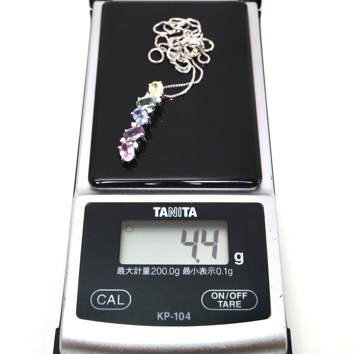 Yahoo!オークション - K18WG 0.09/2.94ct ソ付き 天然ピンクサファイア...