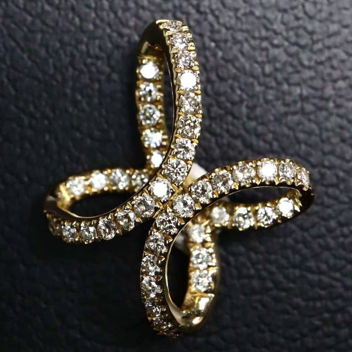 Yahoo!オークション - K18/0.17ct 【GSTV】 天然ダイヤモンドペンダン...