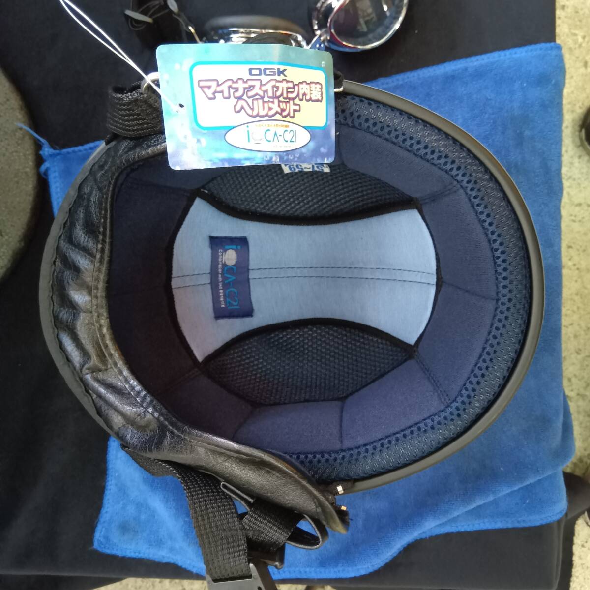 Yahoo!オークション - OGK半帽型ヘルメット【PF-4・ ワンピースアニ...