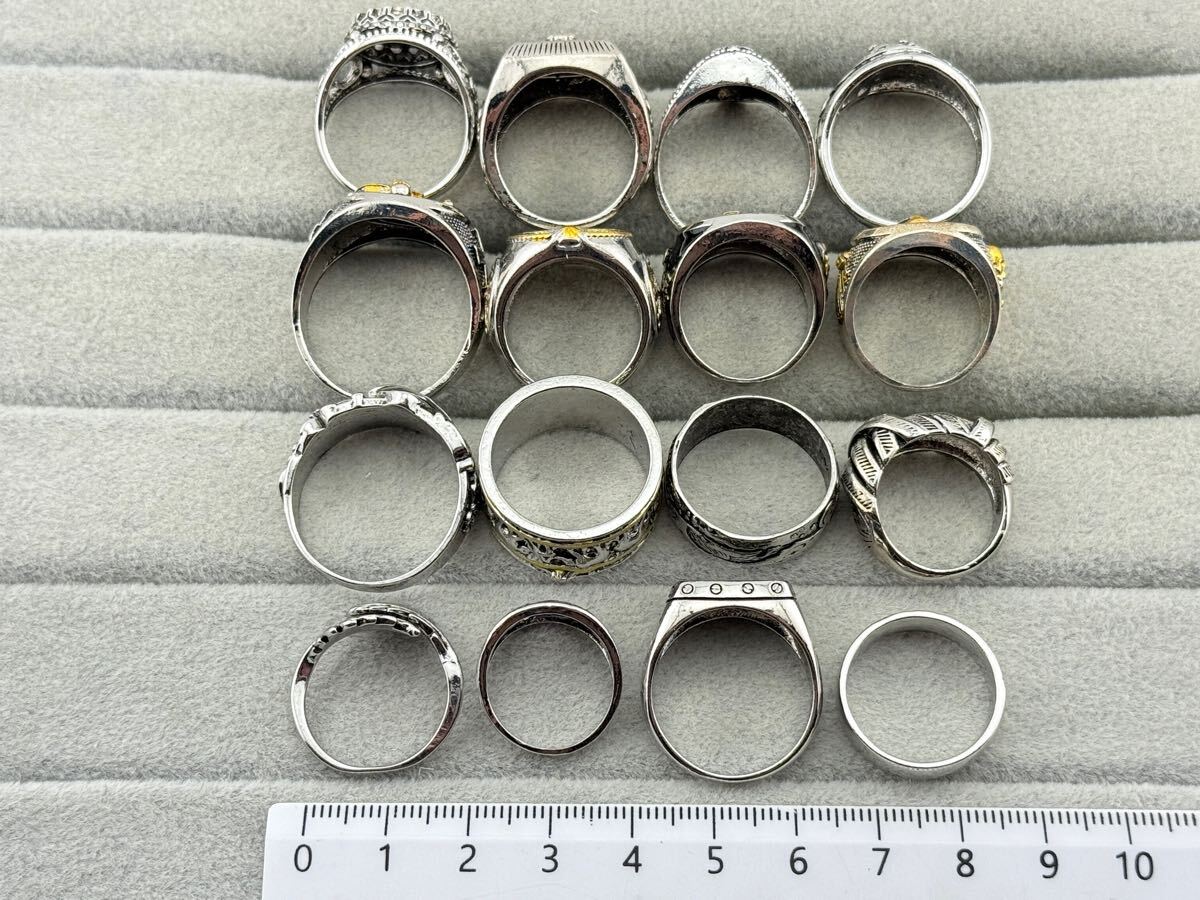J502 リング 指輪 シルバーカラー ヴィンテージ アクセサリー 925刻印含む 素材不明 イミテーション品 昭和レトロ まとめ売り 大量 装飾品(その他)｜売買されたオークション情報 ...
