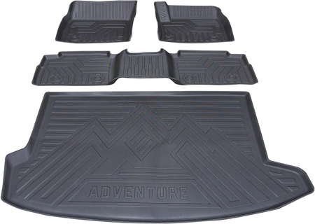 Yahoo!オークション - エクストレイルT33 3Dフロアマット 5人乗り カー...