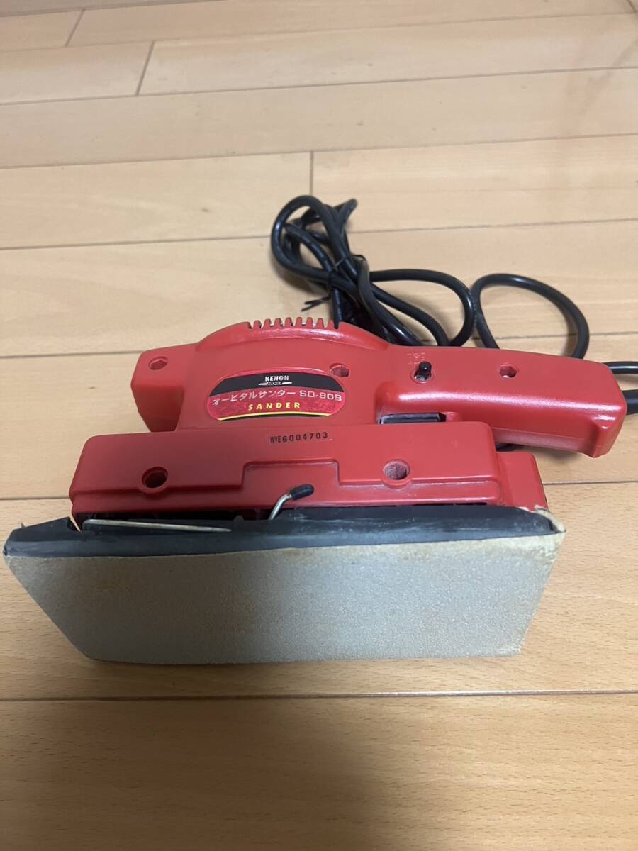 Yahoo!オークション - KENOH ケンオー オービルサンダー SD-90B 動作良...