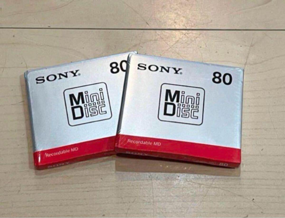 Yahoo!オークション - 【希少】新品未開封 SONY MD 80分 2枚セット MDW...