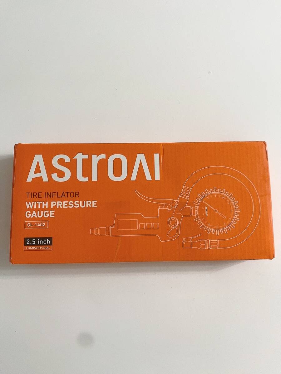 Yahoo!オークション - AstroAI エアゲージ タイヤゲージ エアチャック...