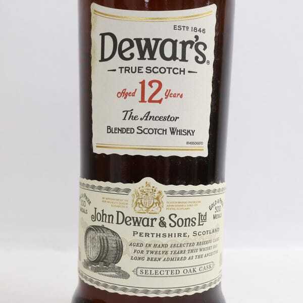 Yahoo!オークション - 1円~Dewars（デュワーズ）12年 ザ アンセスター ...