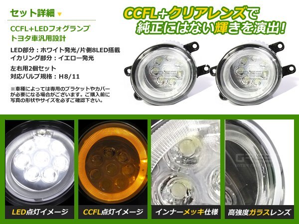 Yahoo!オークション - 純正交換式 イカリング LED フォグランプ ポルテ...