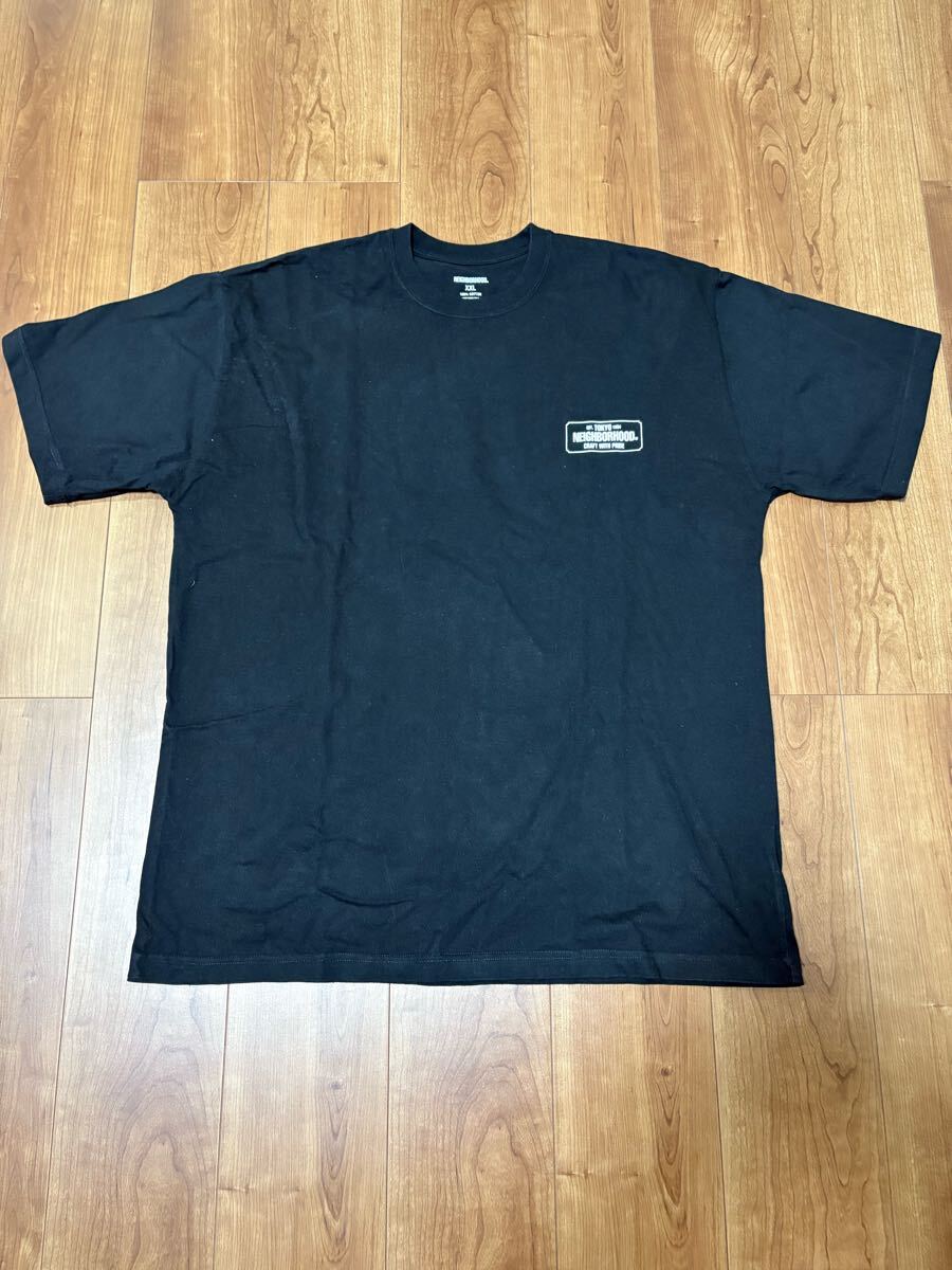 Yahoo!オークション - NEIGHBORHOOD Tシャツ黒XXL 23ss ネイバーフッド...