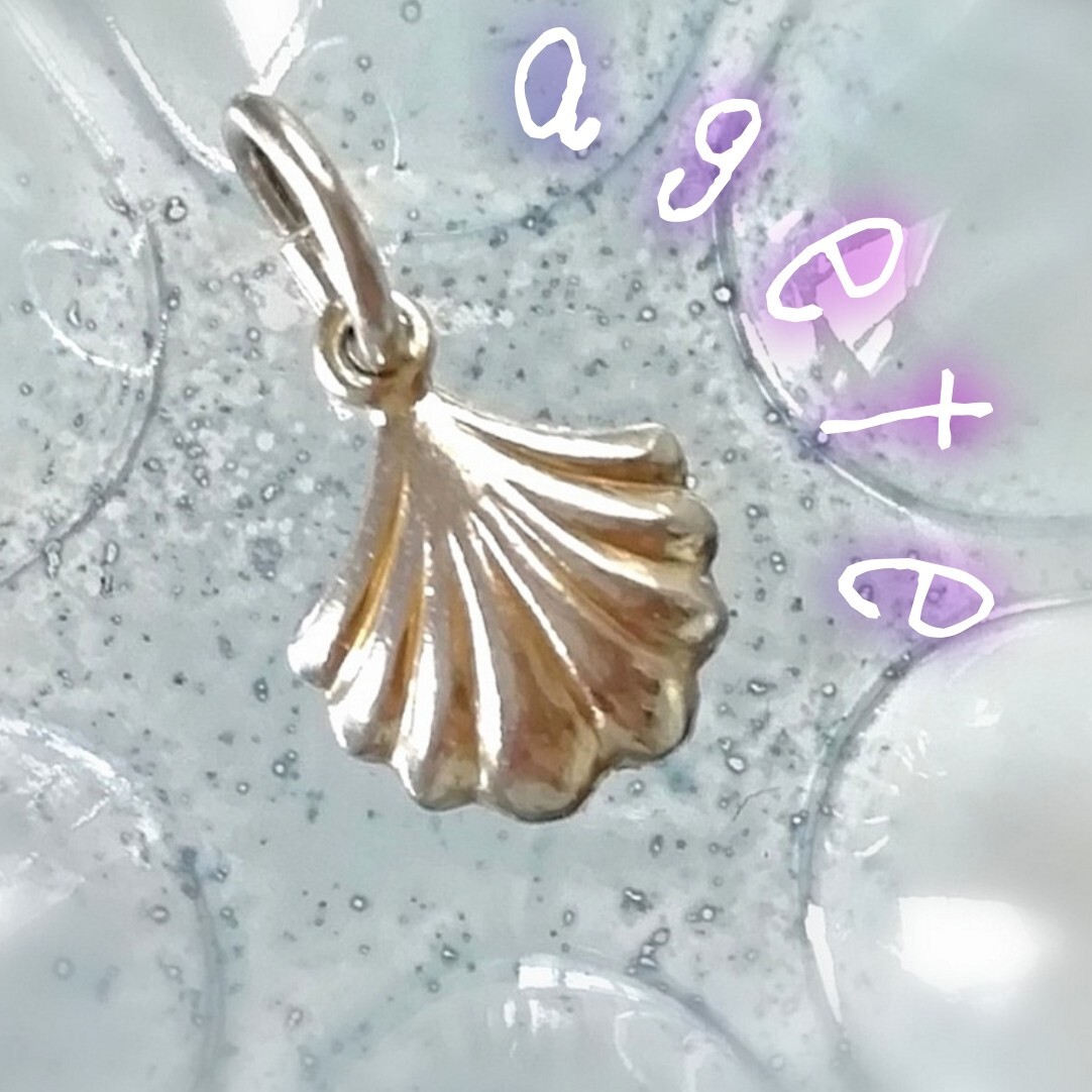 Yahoo!オークション - agete│アガットSVシルバー│シェル チャーム│...