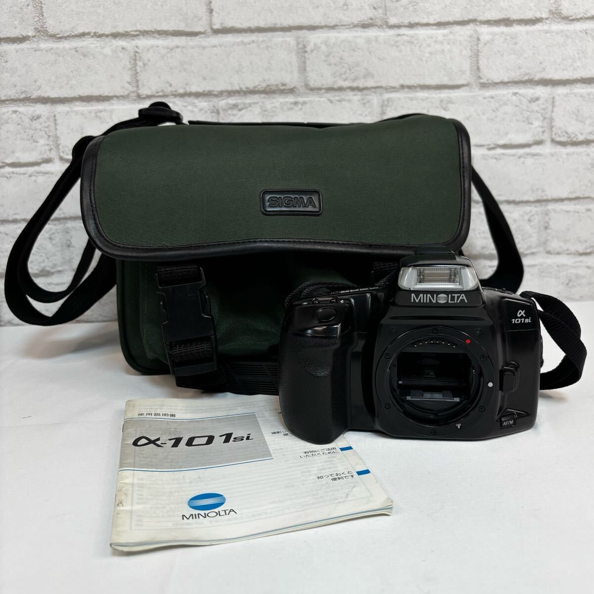 Yahoo!オークション - 【動作未確認】MINOLTA α-101si フィルムカメラ...