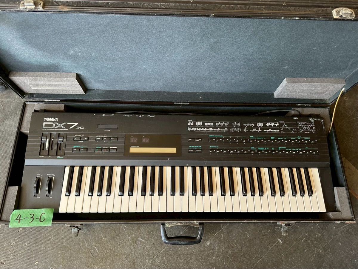 Yahoo!オークション - 4-3-C YAMAHA DX7 IID シンセサイザー