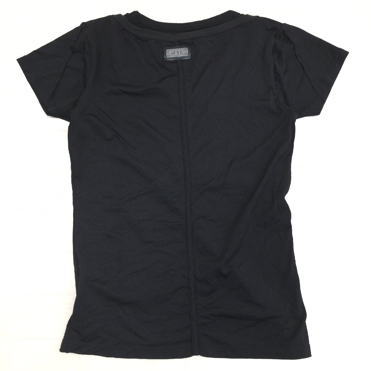 Yahoo!オークション - wjk ダブルジェーケー レイヤード風 Uネック シ...