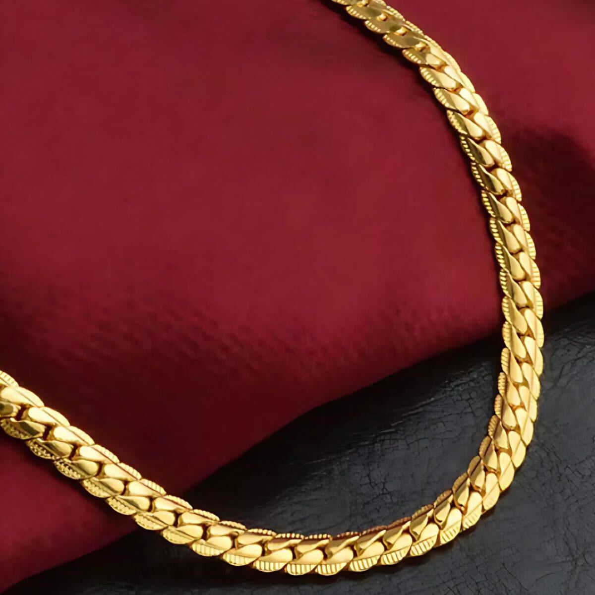 Yahoo!オークション - ネックレス 金 ゴールド メンズ 喜平 18KGF 18K ...