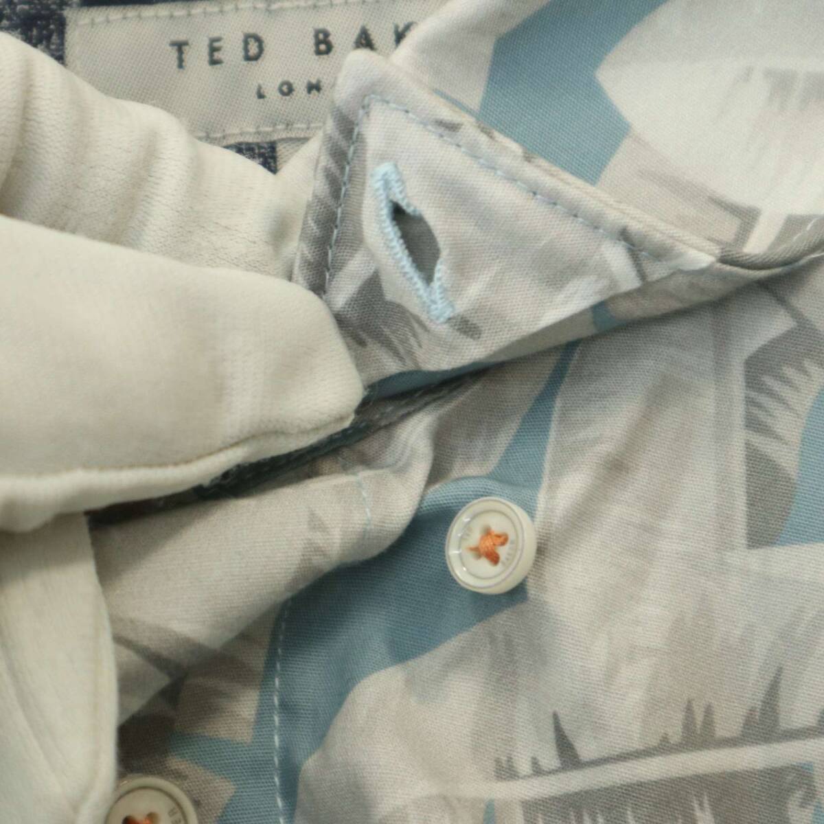 Yahoo!オークション - TED BAKER テッドベーカー 長袖 リーフ リゾート...