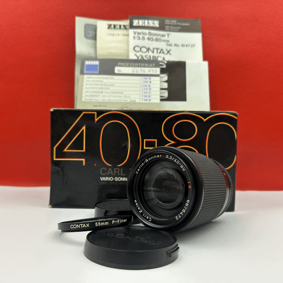 Yahoo!オークション - 07 CONTAX Carl Zeiss Vario-Sonnar T 40-80mm ...