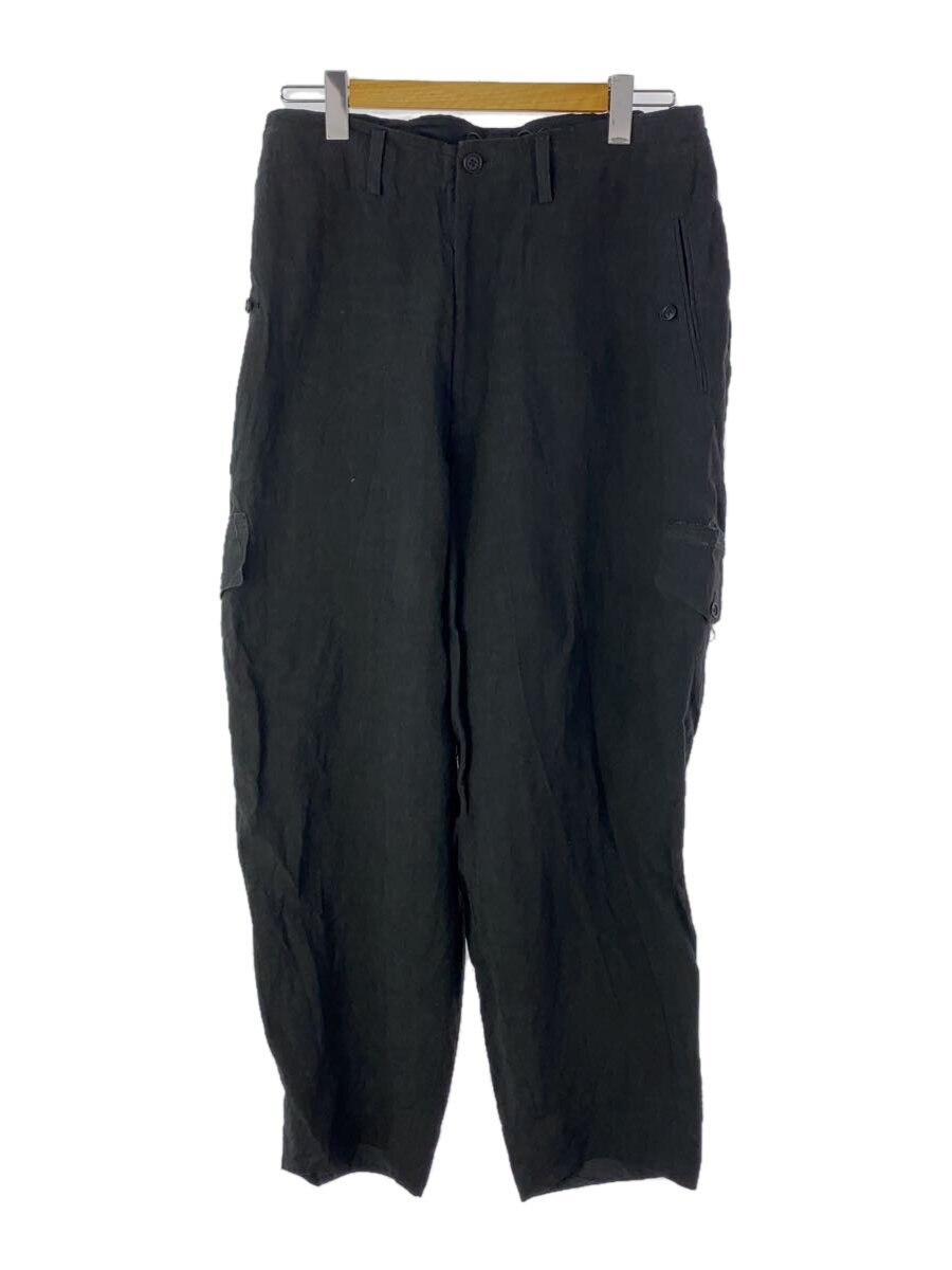 Yahoo!オークション - Y’s for men ボトム/3/リネン/BLK/MS-P16-301