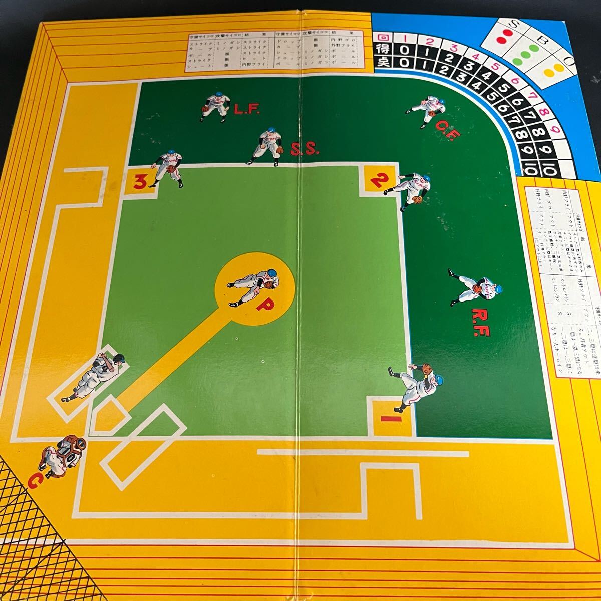 Yahoo!オークション - n362 任天堂 野球ゲーム レトロ ボードゲーム 昭...