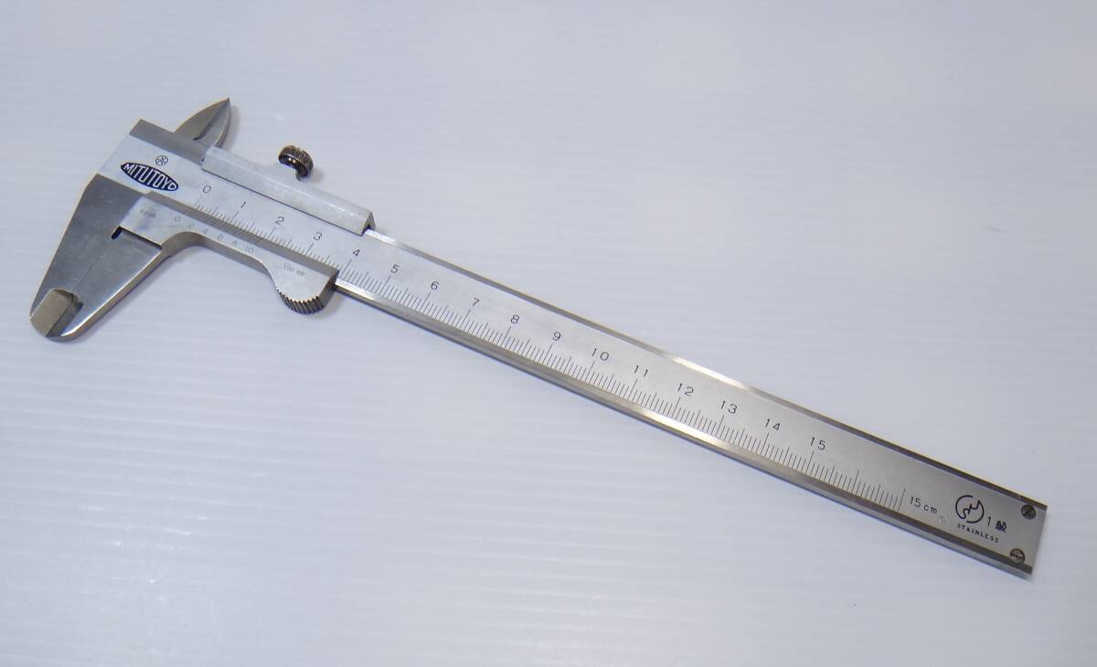 Yahoo!オークション - 送料230円より ミツトヨ 15cmノギス jis1級 mit...