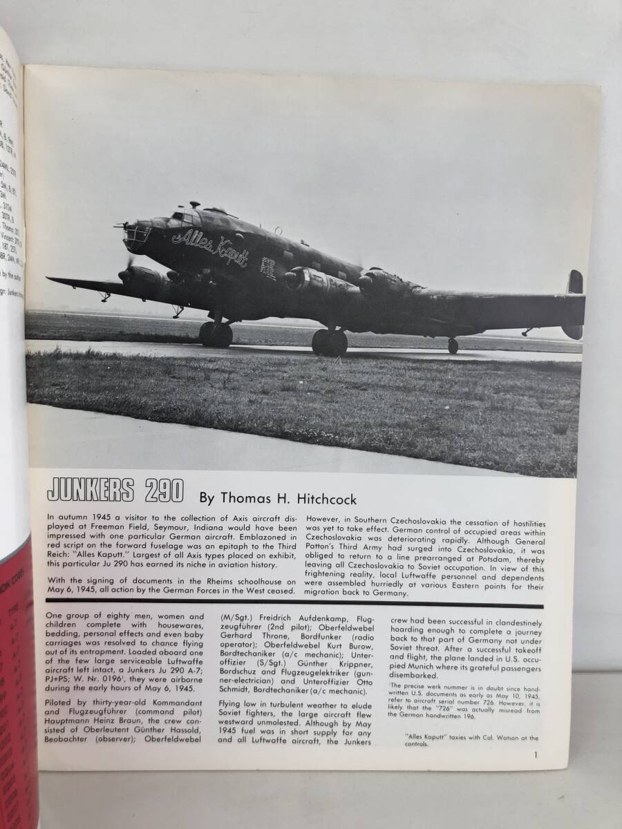 Yahoo!オークション - ⑨_T56 monogram close-Up3 JUNKERS290 洋書 写...