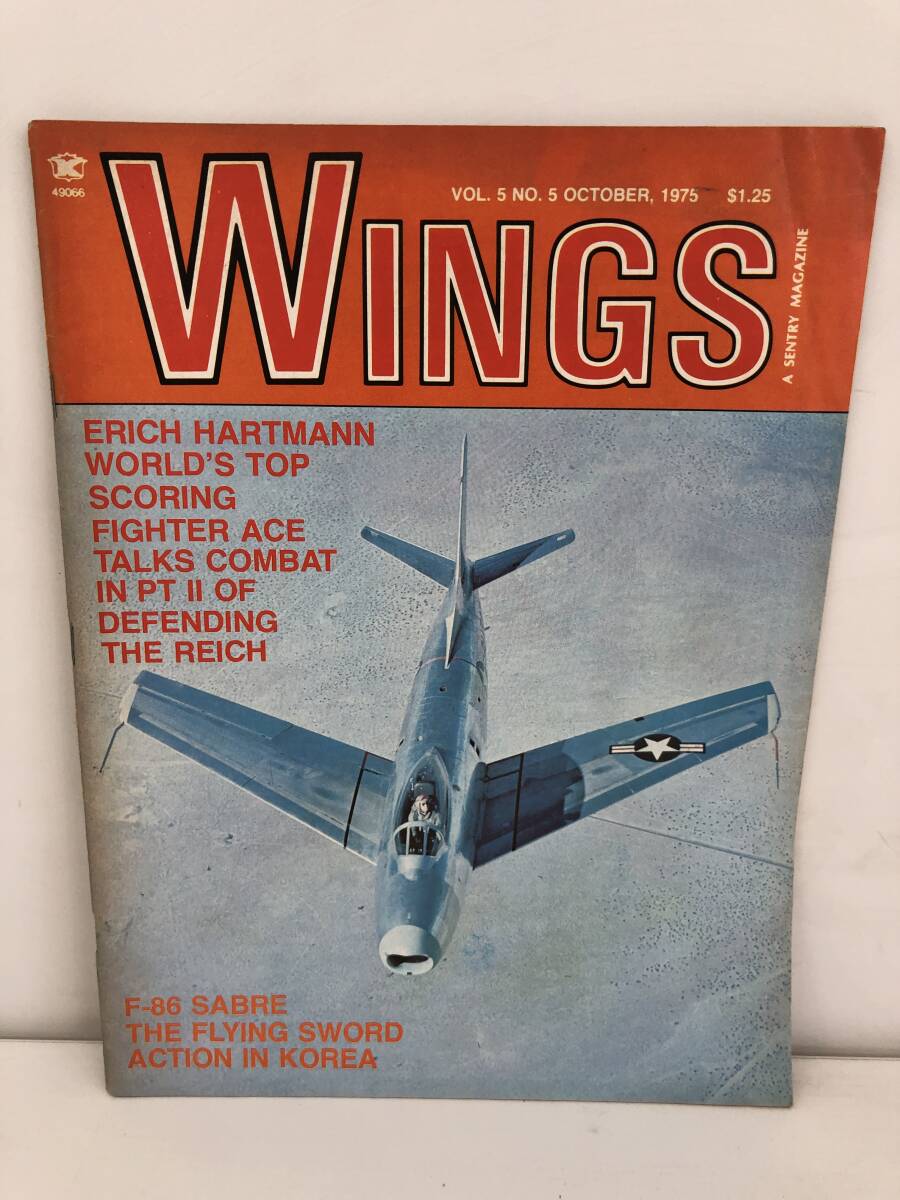 Yahoo!オークション - ⑨_H63 WINGS A SENTRY MAGAZINE F-86 洋書 洋雑...