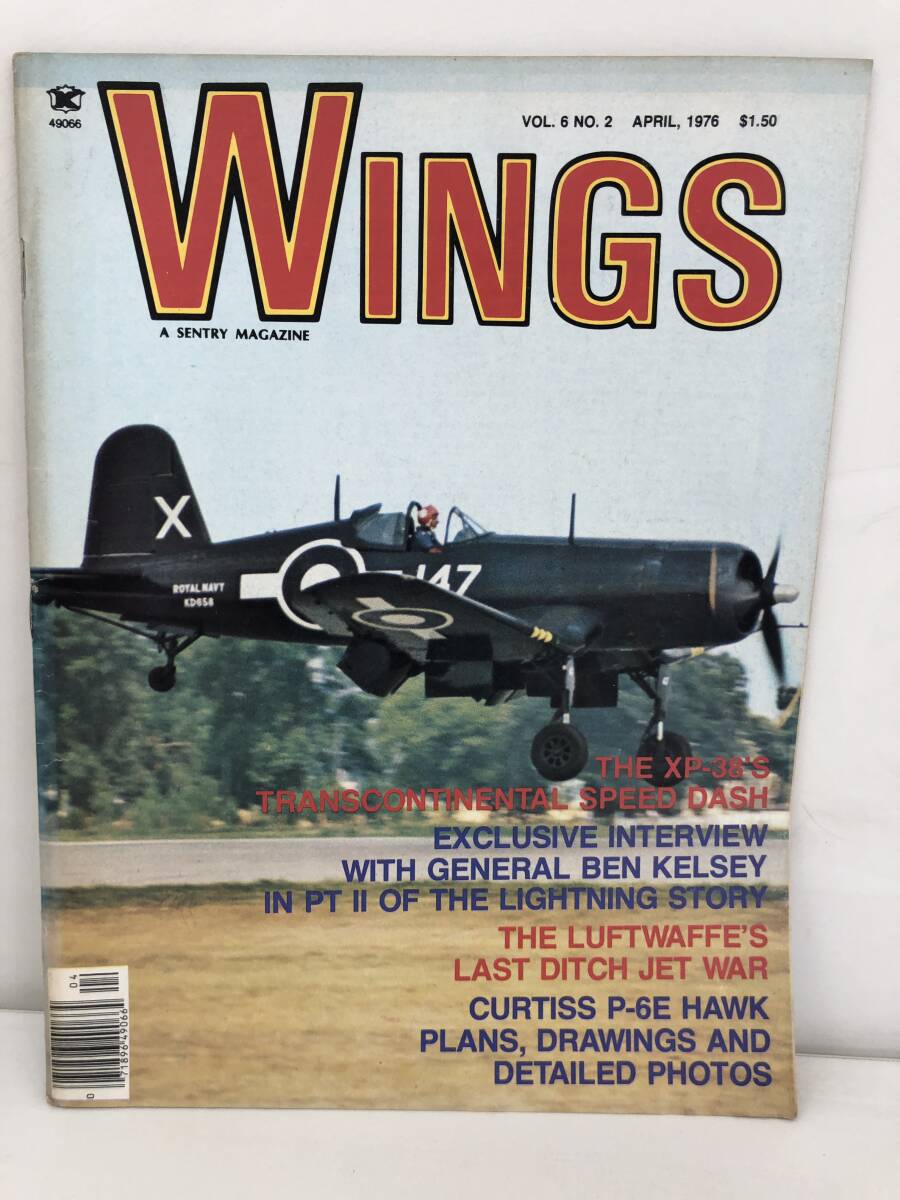 Yahoo!オークション - ⑨_H63 WINGS A SENTRY MAGAZINE THE XP-38's 洋...