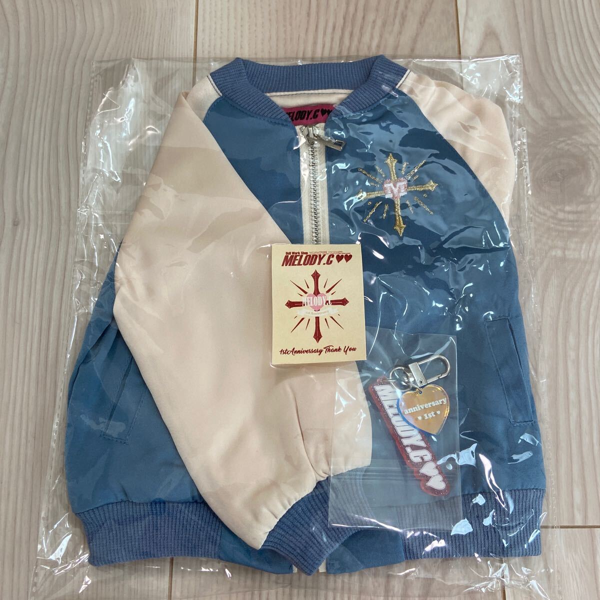 Yahoo!オークション - 【SD/DD〜SD17】チャーム付き刺繍スカジャン（淡...