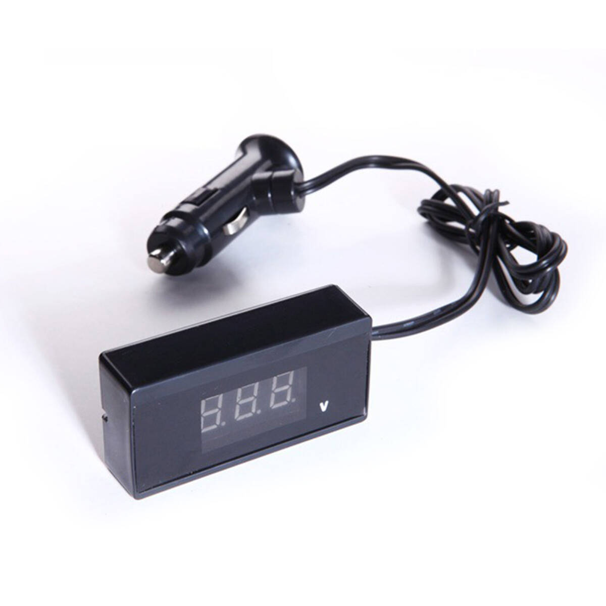 Yahoo!オークション - 車載用電圧測定器 車・バイク用電圧計 シガーラ...