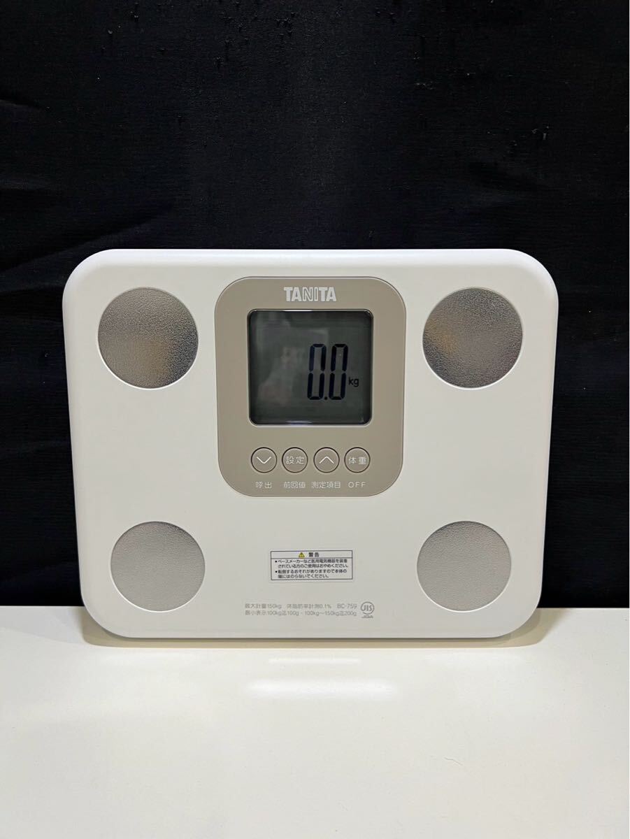 Yahoo!オークション - 71【2023年製】TANITA タニタ BC-759 体組成計 ...