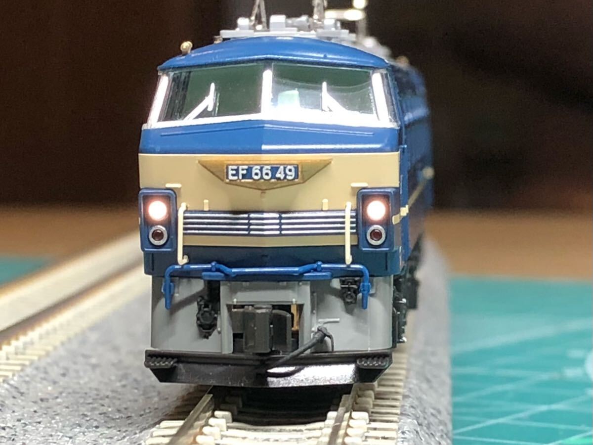 Yahoo!オークション - KATO 3090-3 EF66 0番台 後期形ブルートレイン牽...