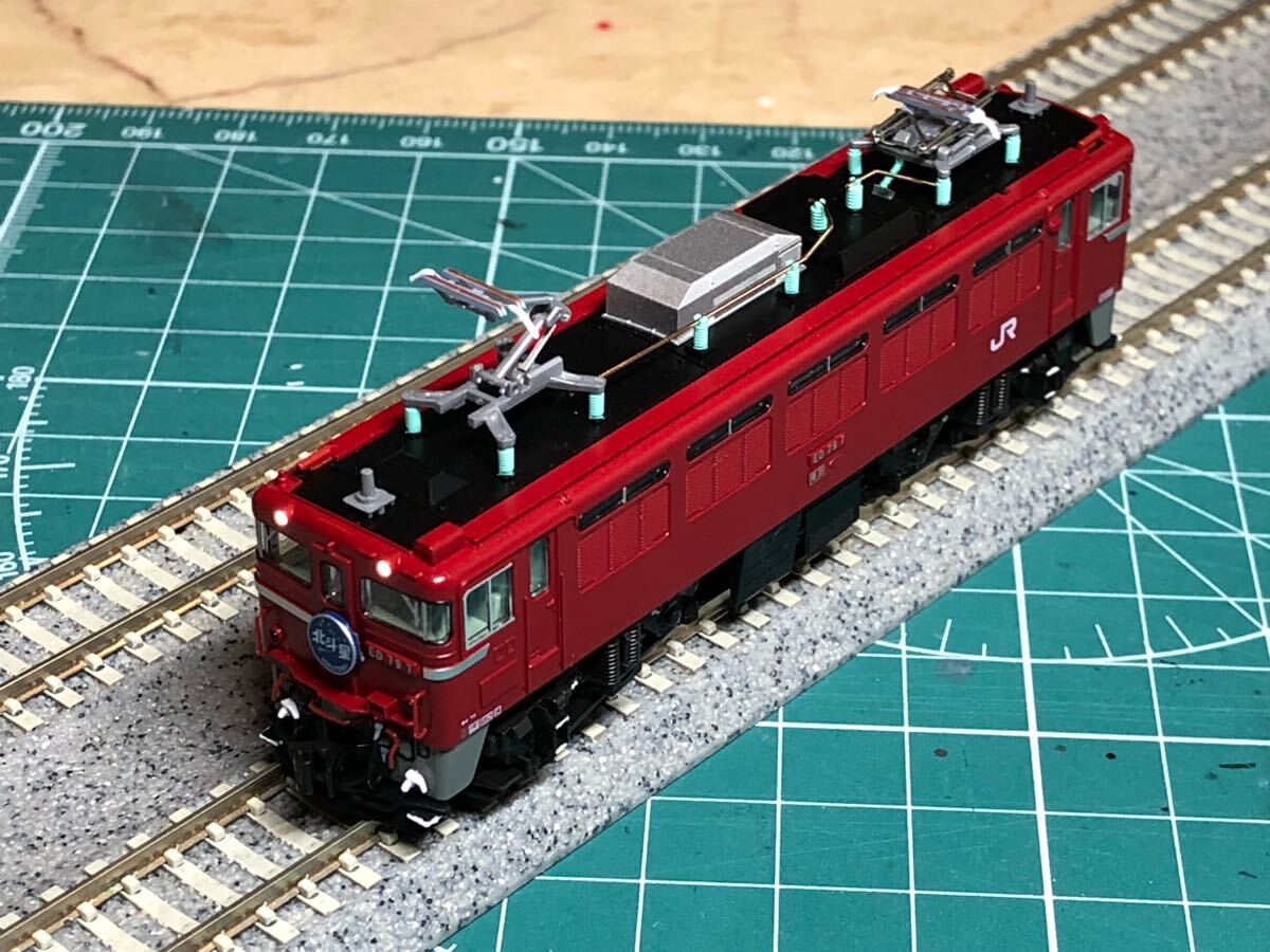 Yahoo!オークション - KATO 3076-3 ED79 シングルアームパンタグラフ【...