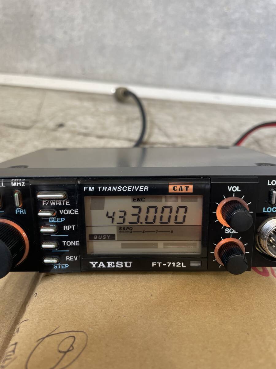 Yahoo!オークション - YAESU FT-712L FM TRANSCEIVER