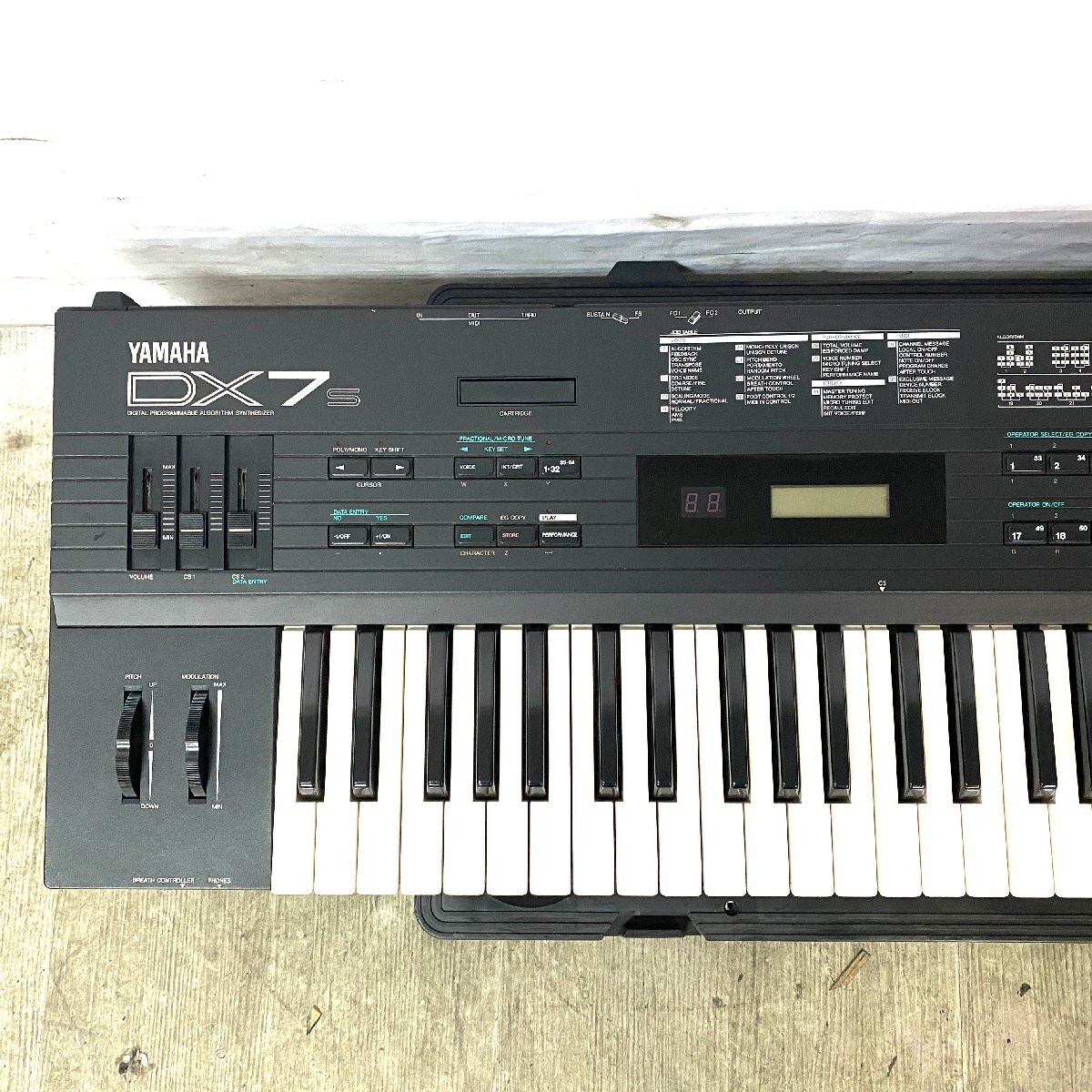 Yahoo!オークション - 【 J 】9876 YAMAHA DX7s シンセサイザー ヤマハ...