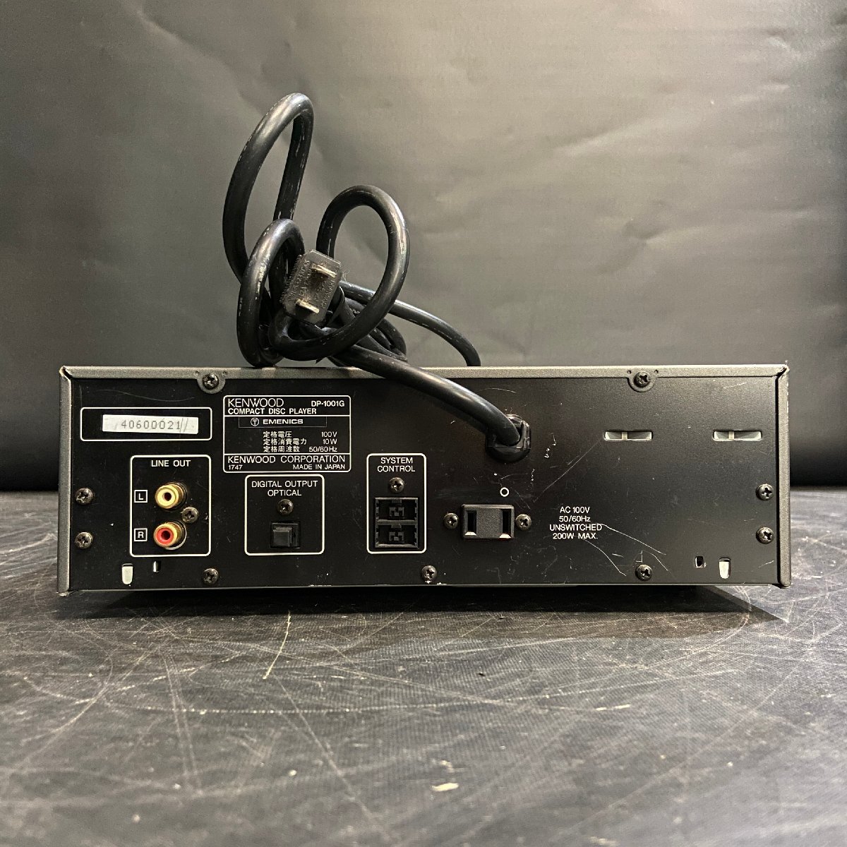 Yahoo!オークション - 【 B 】29 KENWOOD DP-1001G CDデッキ ケンウッ...