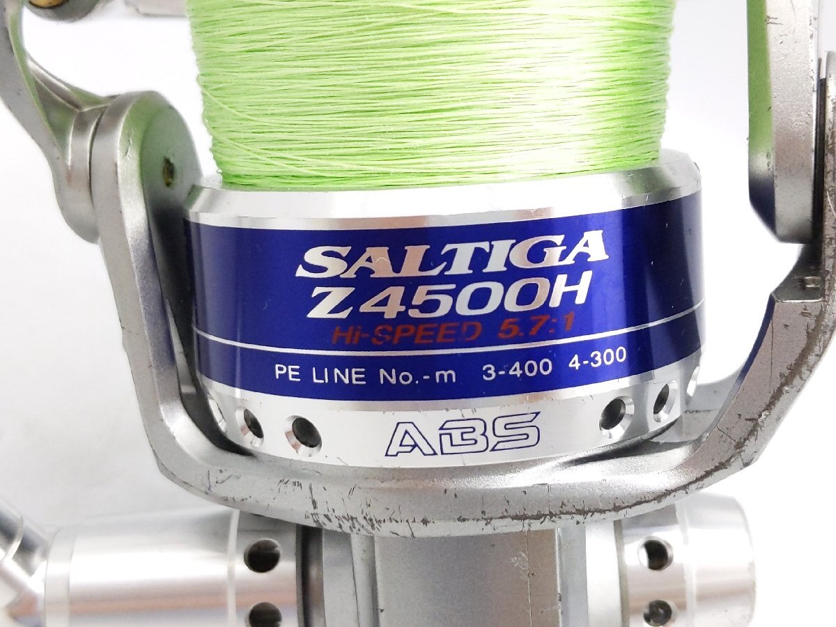 Yahoo!オークション - (管13826)Daiwa ダイワ ソルティガZ 4500H スピ...