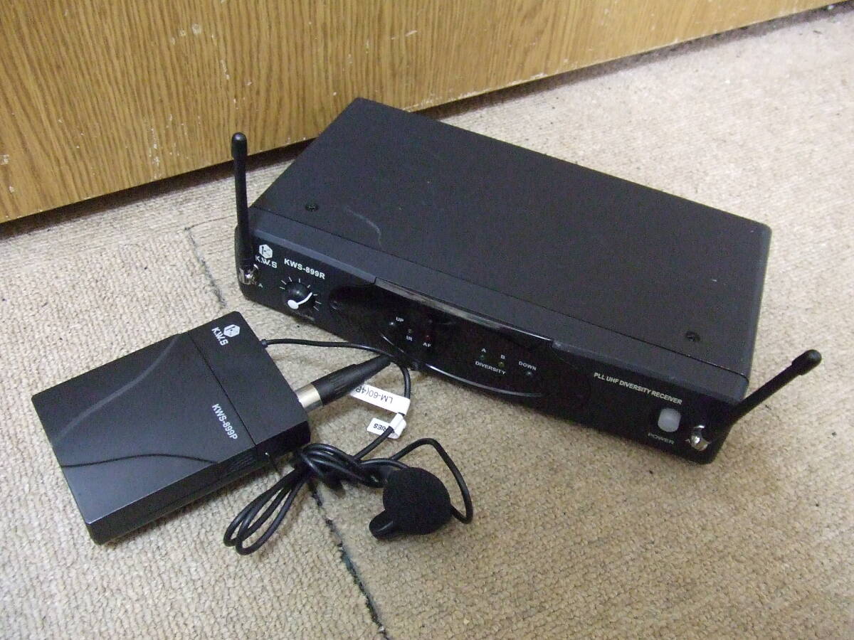 Yahoo!オークション - P614 K.W.S KWS-899P KWS-899R ワイヤレスマイク...