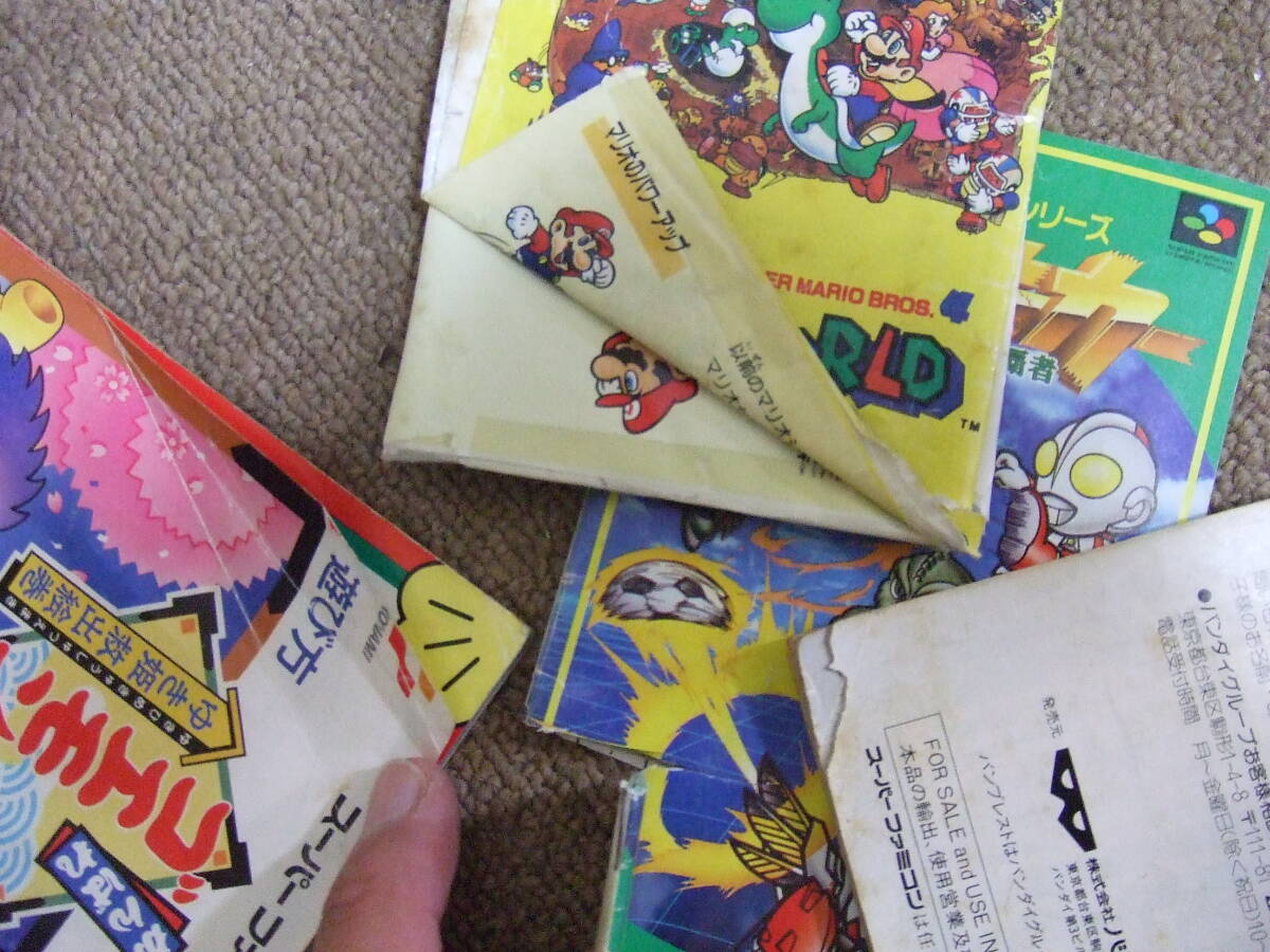 Yahoo!オークション - P721 スーパーファミコンソフト/SFC 説明書のみ ...