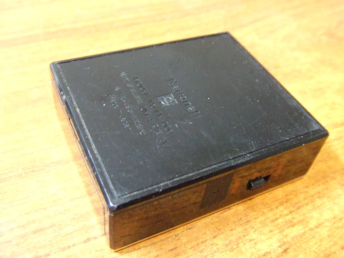 Yahoo!オークション - P866 希少 レトロ ナショナル ラジオ MICRO 006 ...