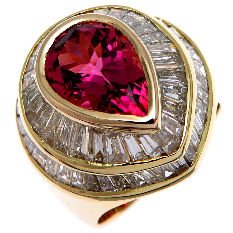 Yahoo!オークション - [銀座店]Non Brand ノンブランド K18 4.23ct ...