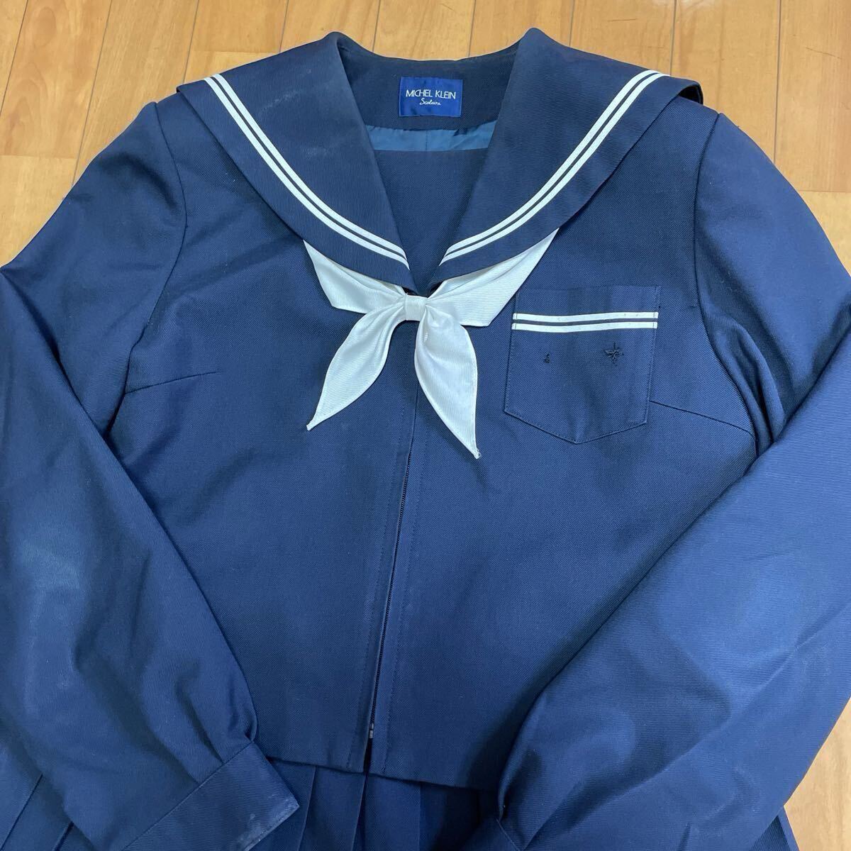 Yahoo!オークション - 8 3 冬 制服 上下セット リボン付き ミッシェル...