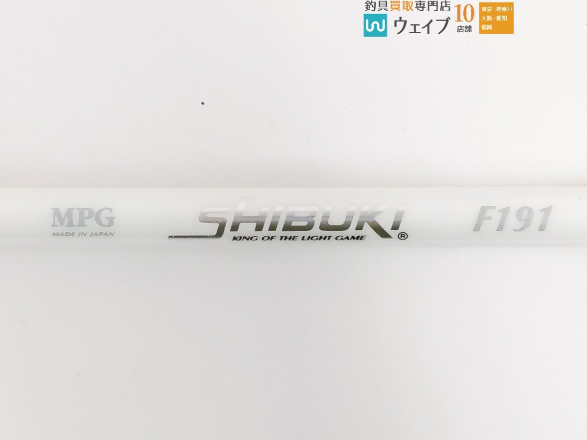 Yahoo!オークション - アルファタックル MPG シブキ F191 美品