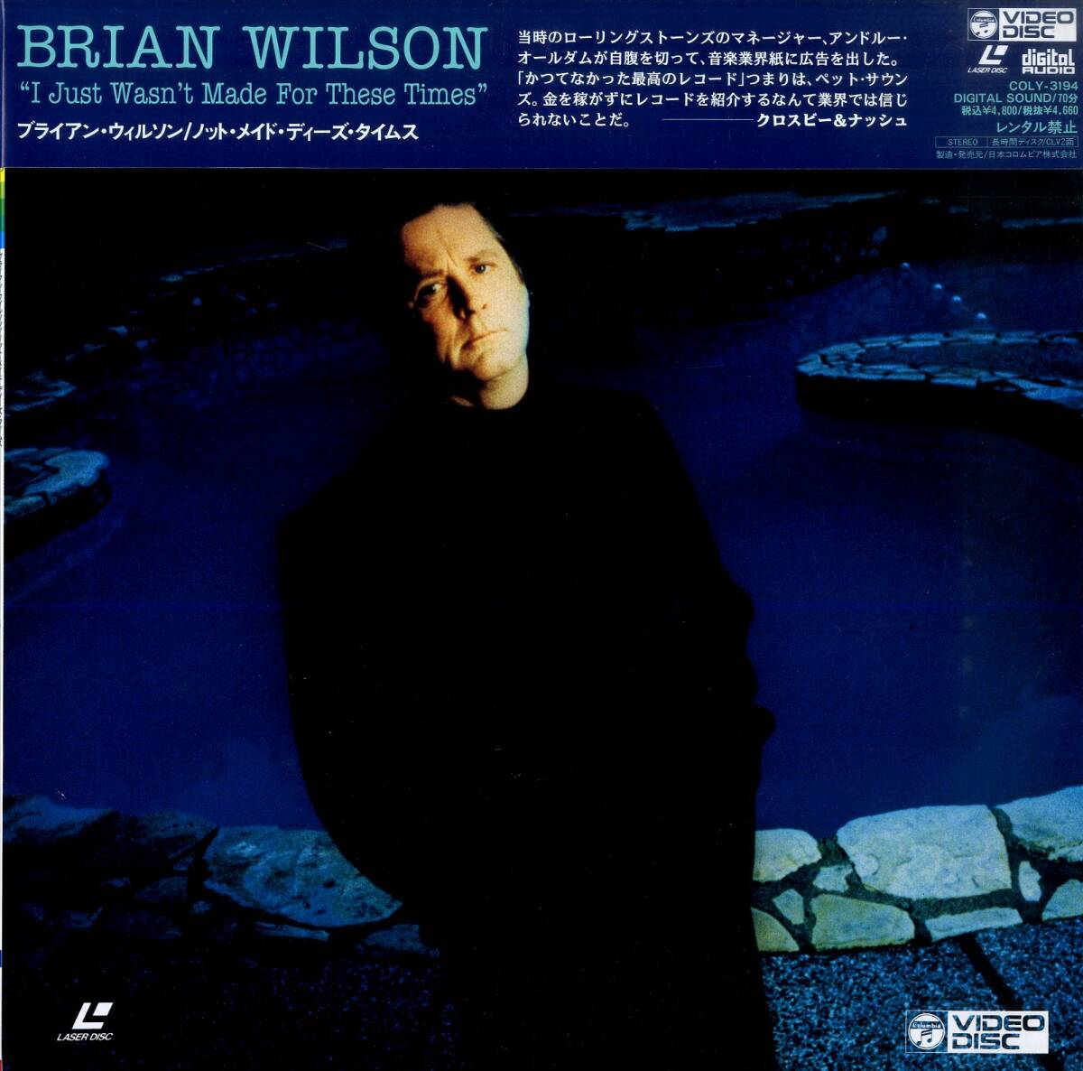 Yahoo!オークション - B00197032/LD/ブライアン・ウィルソン「ノット・...