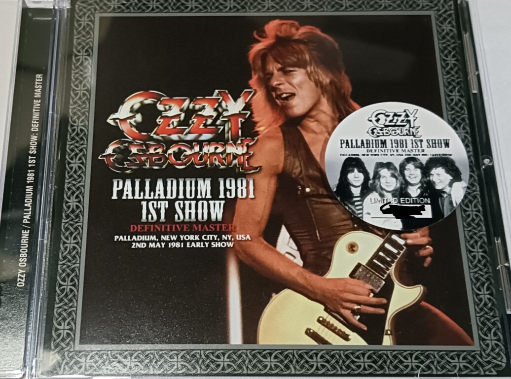 Yahoo!オークション - オジー・オズボーン 1981年 Live At Palladium N...