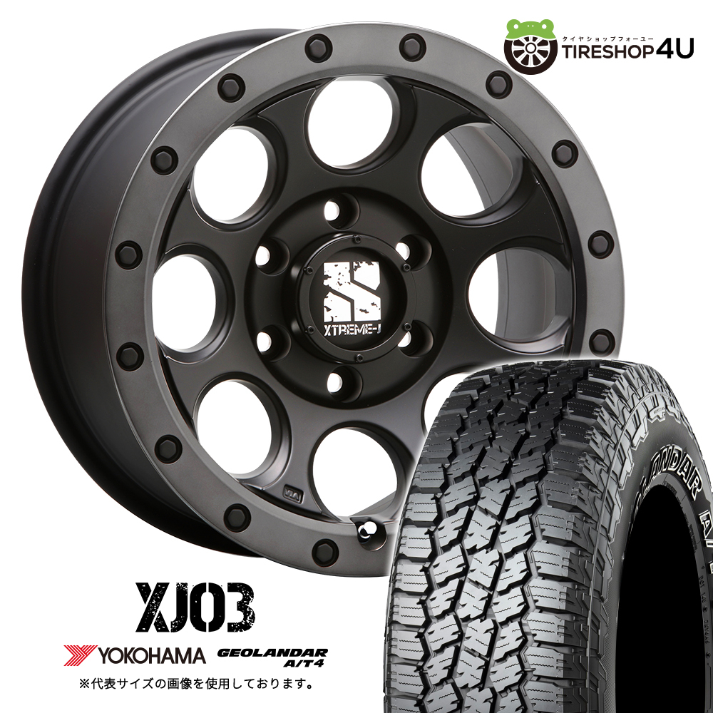 Yahoo!オークション - 4本セット XTREME-J XJ03 16x8.0J 6/139.7+18 FB...