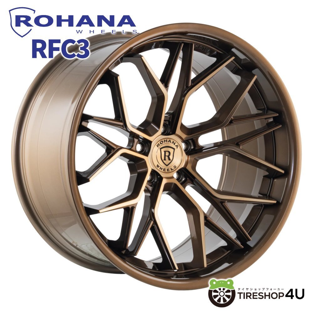 Yahoo!オークション - 4本購入で送料無料 ROHANA RFC3 20x11.0J 5/112 ...