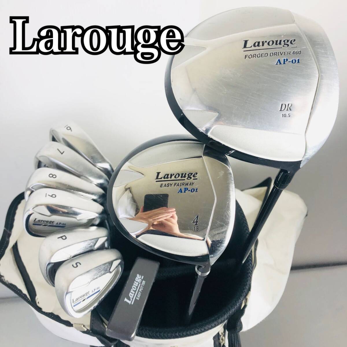 Yahoo!オークション - Larouge ラルージュ メンズゴルフ クラブ セット...