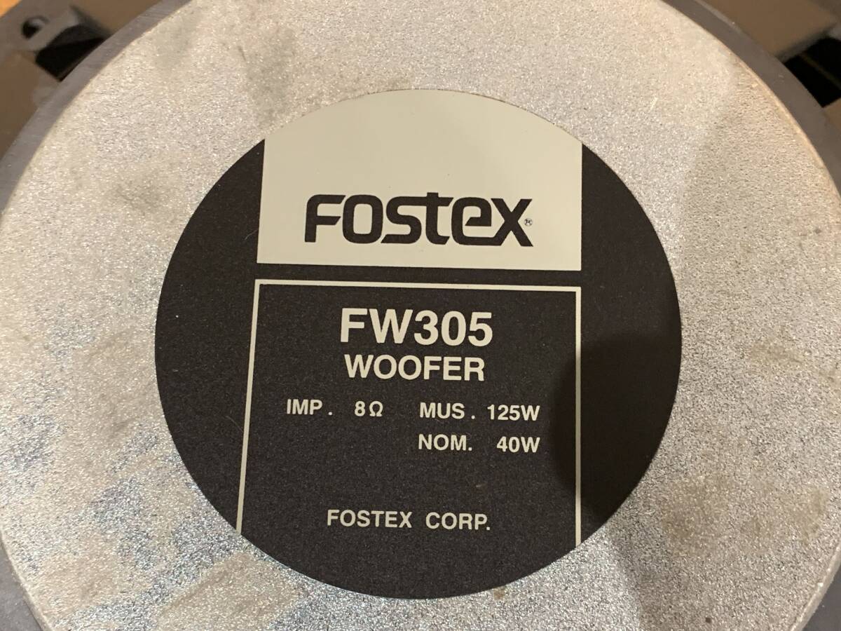 Yahoo!オークション - 【動作品】FOSTEX FW305 30cm ウーファーユニッ...